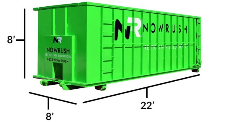 Roll-Off Dumpster Sizes | NowRush Recycling Solutions